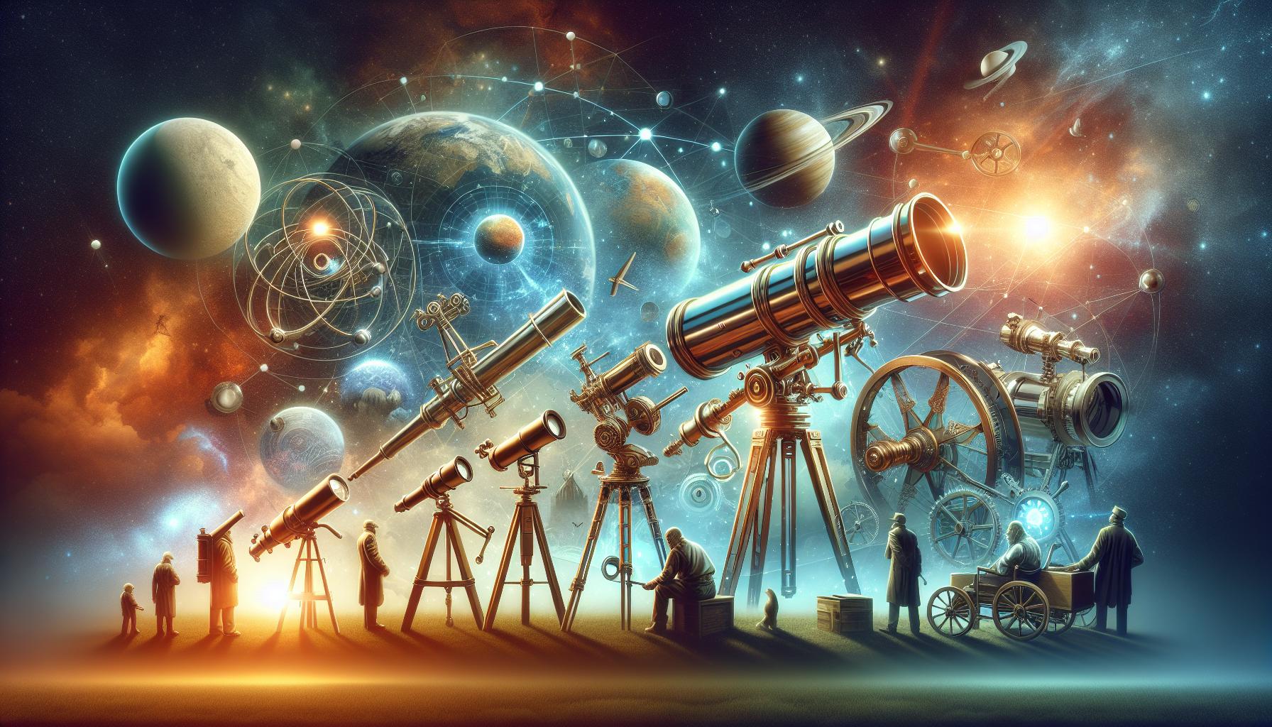 DÉCOUVREZ L'ÉVOLUTION DES TÉLESCOPES 🔭 À TRAVERS LES SIÈCLES ! - Cosmo Tech