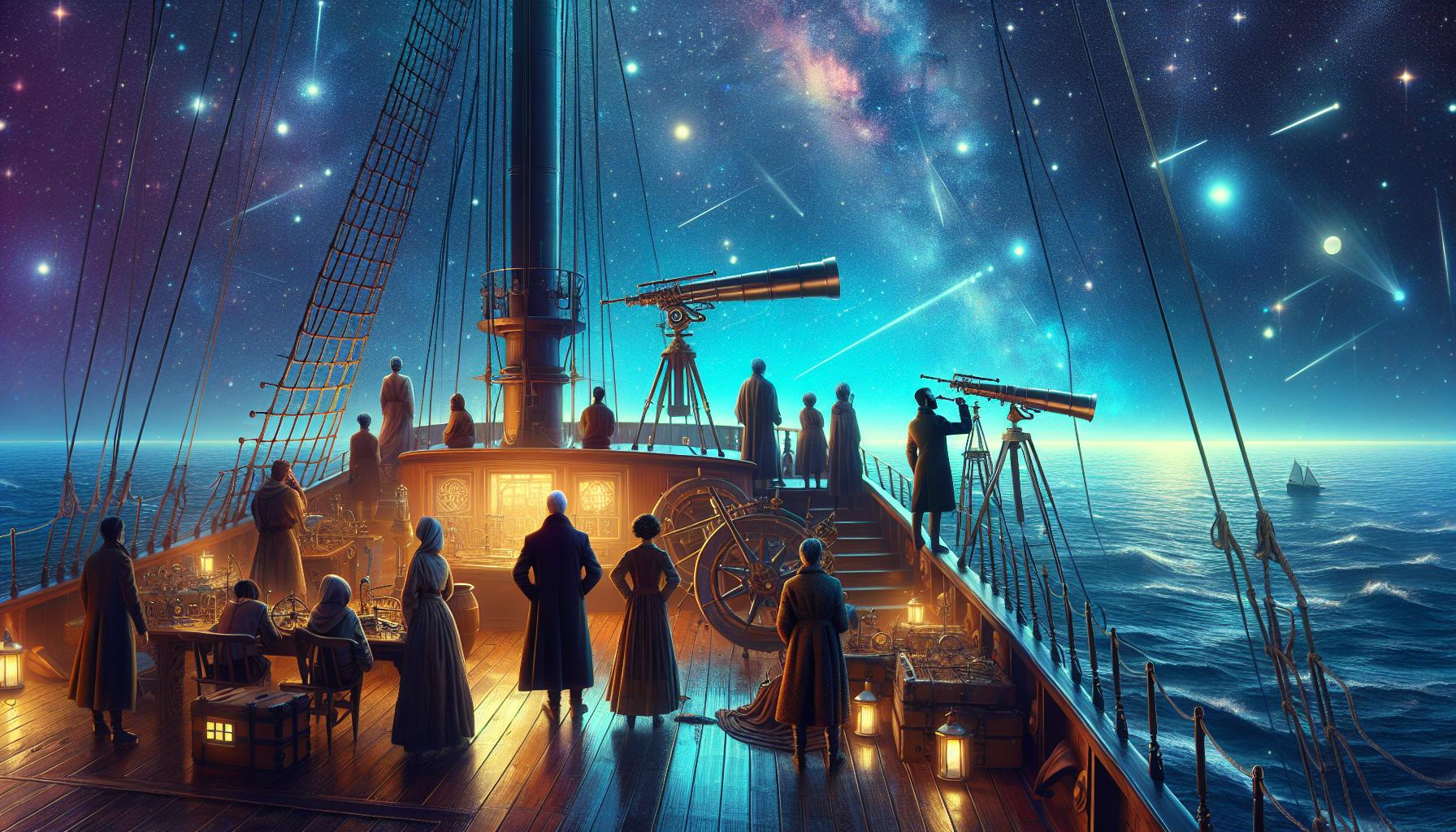 NAVIGUER GRÂCE AUX ÉTOILES : L'ASTRONOMIE DES NAVIRES 🚢 - Cosmo Tech